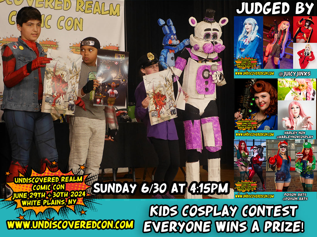 Cosplay and Contests – Undiscovered Realm Comic Con