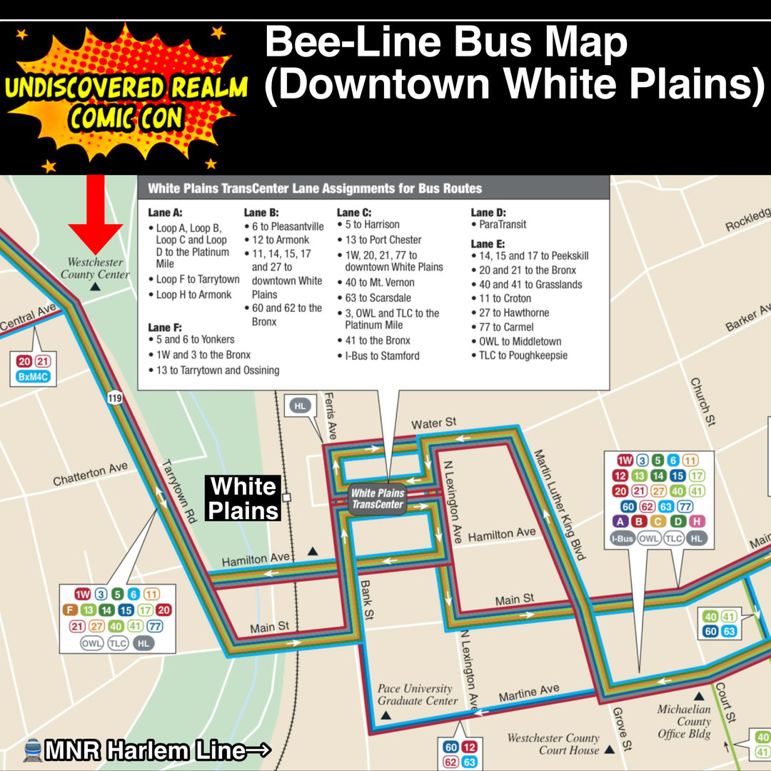 Hotel and Travel – Undiscovered Realm Comic Con